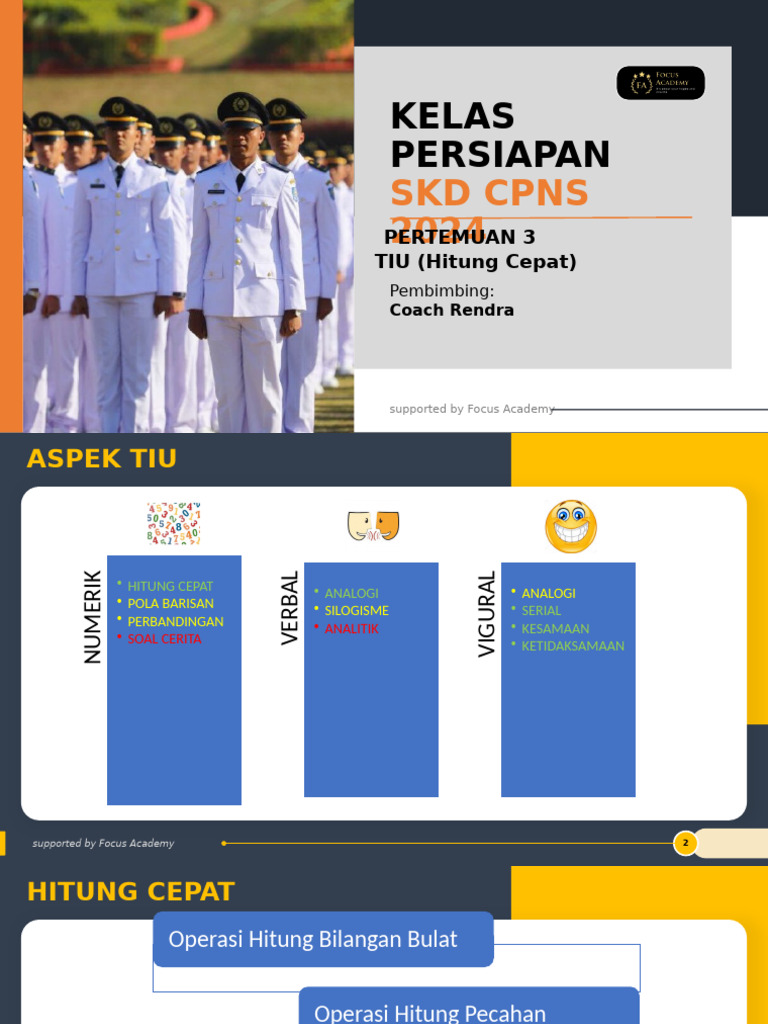 Materi Pertemuan 3 - CPNS FA 24 - TIU Vol 1 | PDF