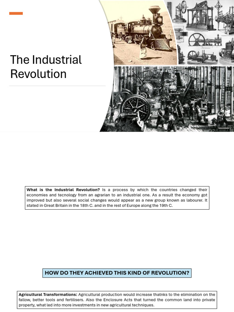 The Industrial Revolution | PDF | Socialism | Industrial Revolution