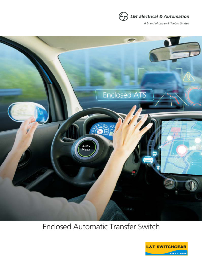 Enclosed ATS - Catalogue | PDF | Switch | Alternating Current