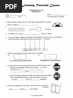 Grade 3 Cambridge Math Past Paper | PDF