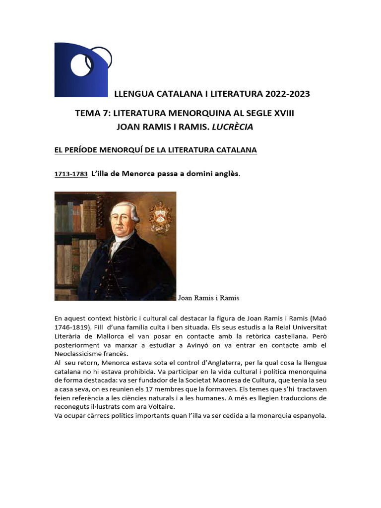 Joan Ramis I Ramis | PDF