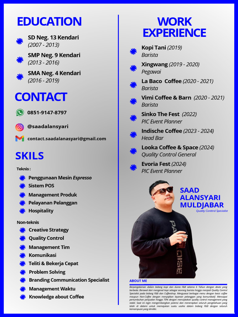 CV - Saad Alansyari Muldjabar | PDF