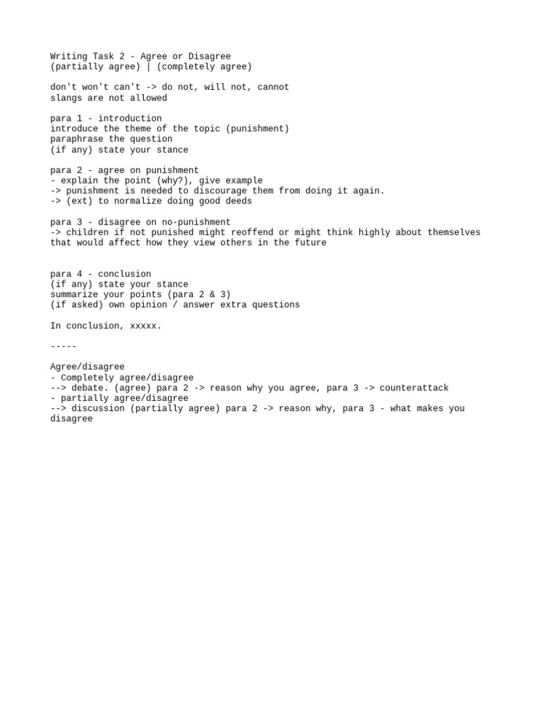 Ielts Writing Task 2 Breakdown | PDF