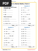 KS3 Home Numeracy Booklet | PDF | Mathematics | Arithmetic