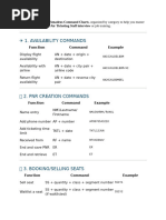 Amadeus GDS Manual Overview | PDF | Aviation | Transport