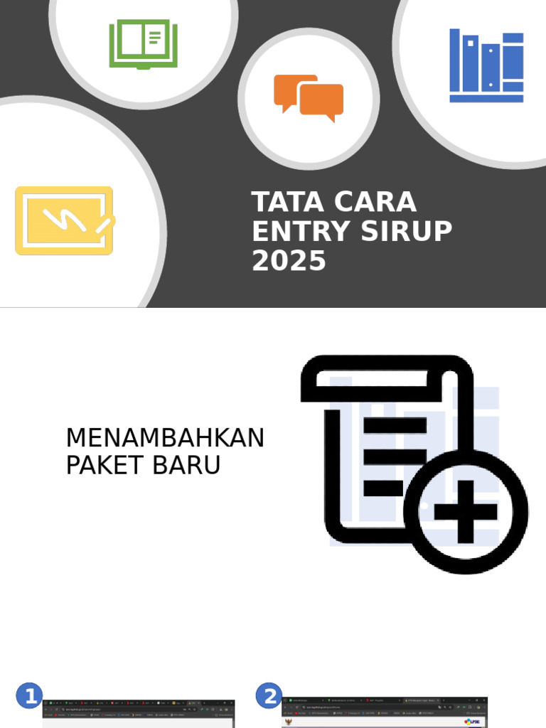 Tata Cara Entry Sirup Ta 2025 | PDF