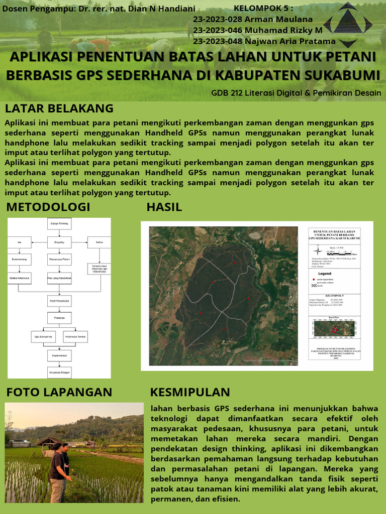 Poster Design Thinking Project Kelompok 5 | PDF