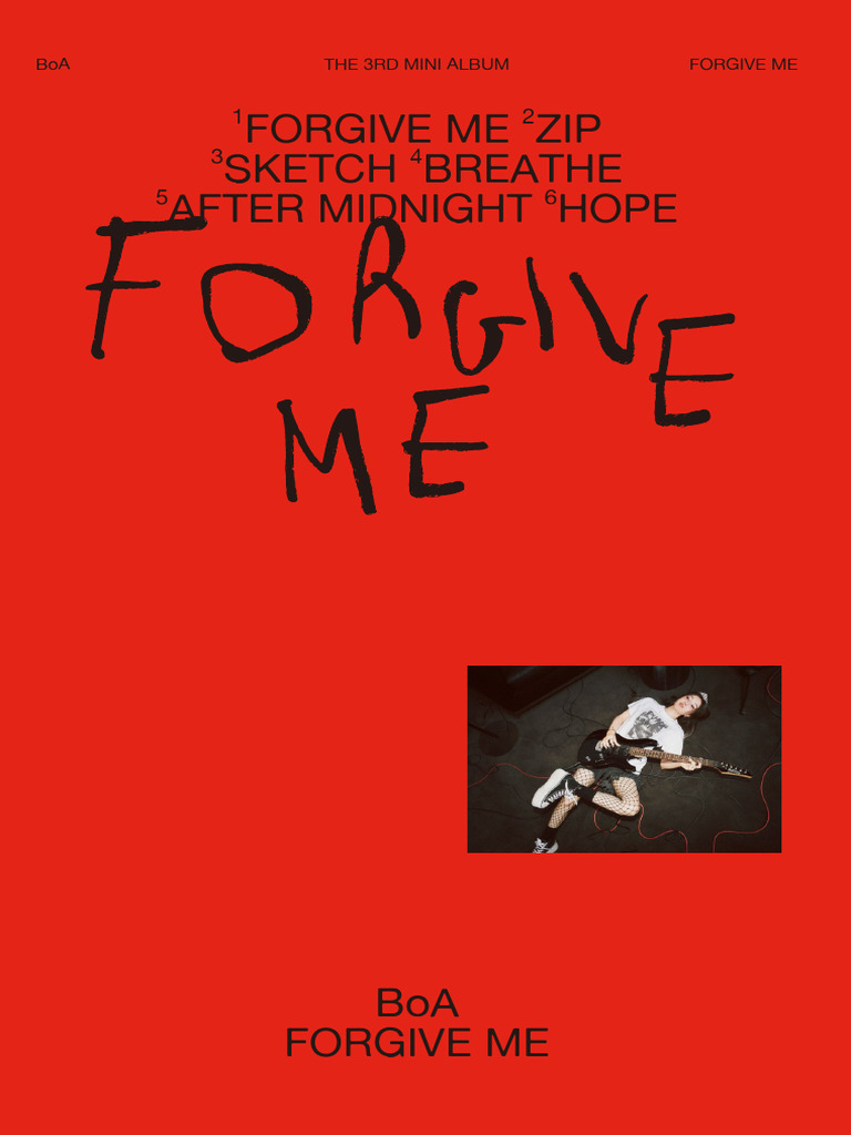 Digital Booklet - BOA - Forgive Me | PDF