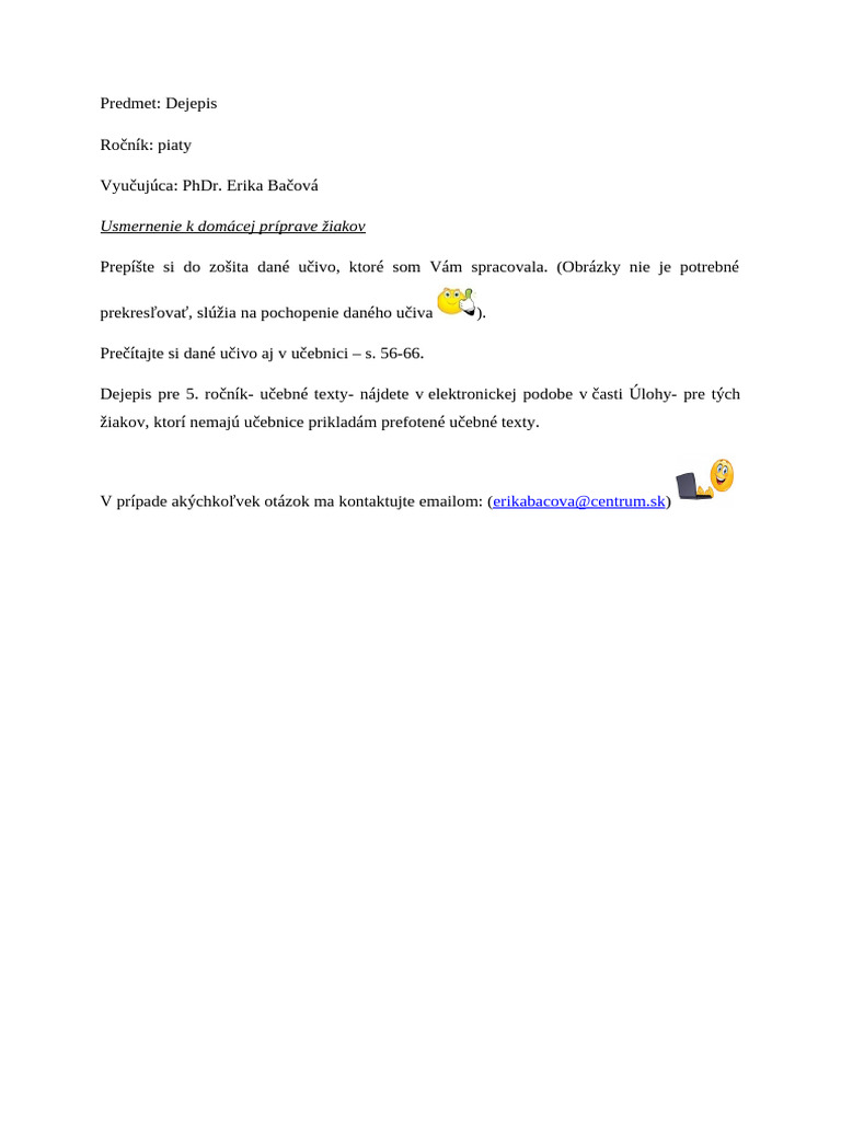 Dejepis 5. Rocnik | PDF