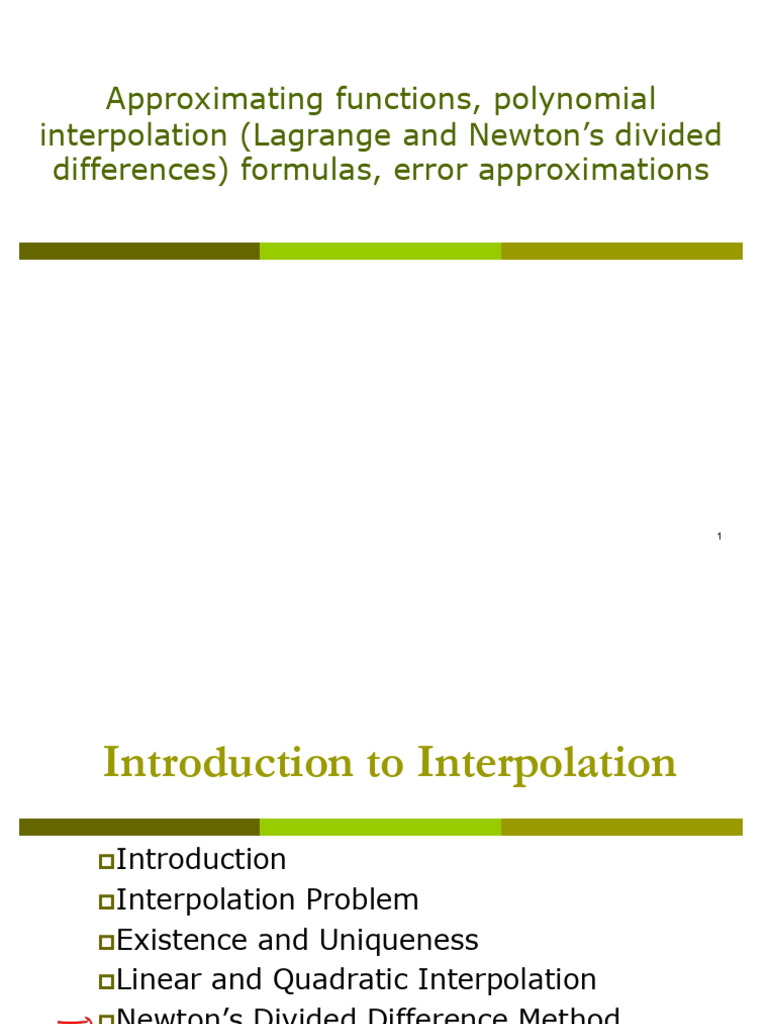 Part IV - Chapter 17 - Interpolation | PDF | Interpolation | Applied Mathematics