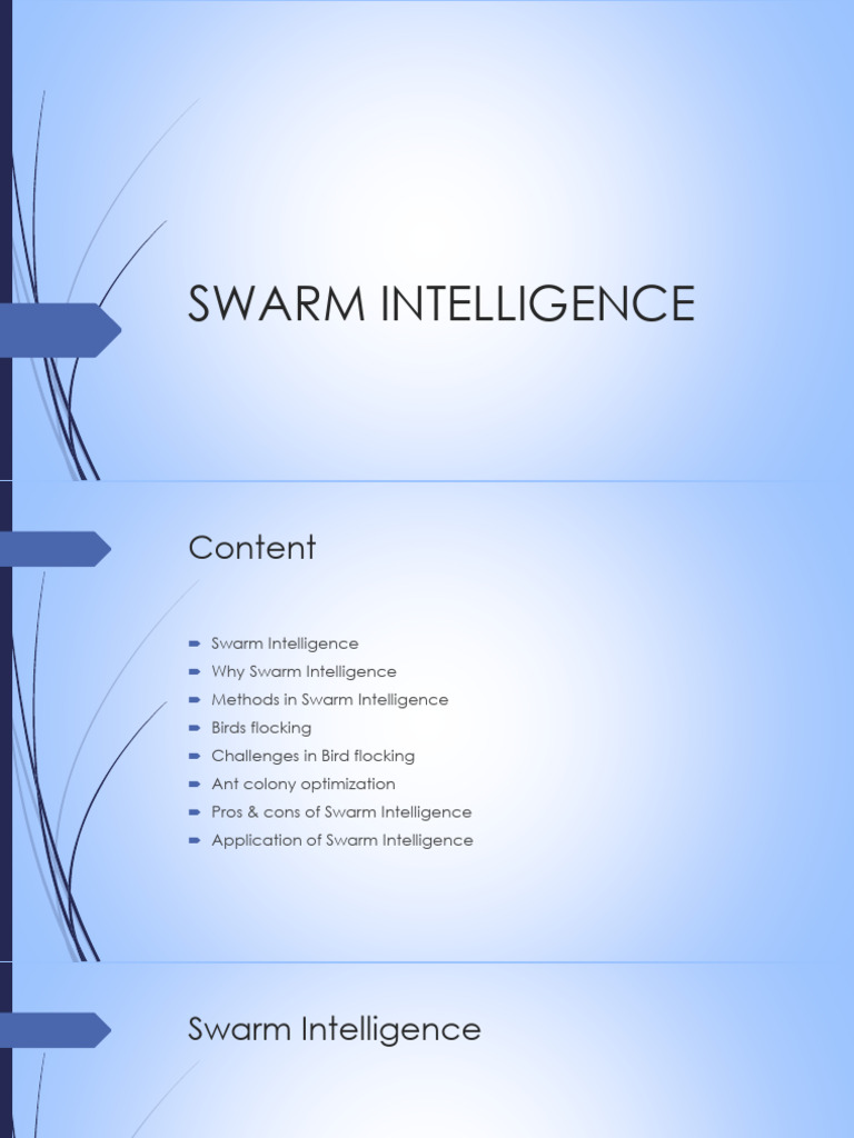 Swarm Intelligence | PDF