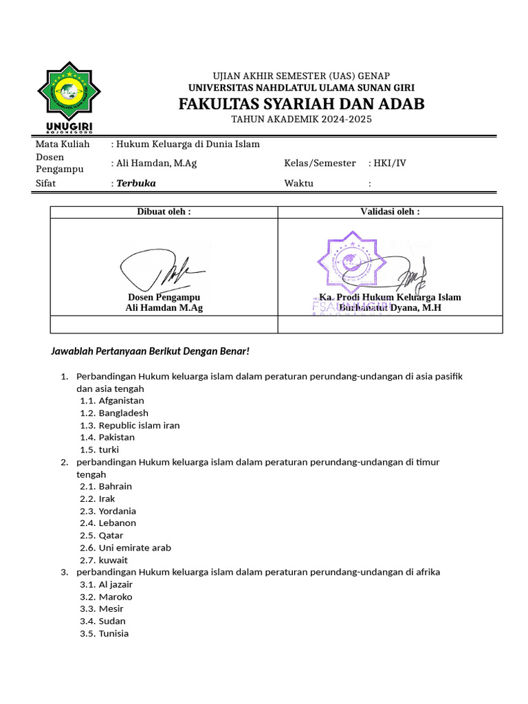 Hukum Keluarga Di Dunia Islam IV | PDF