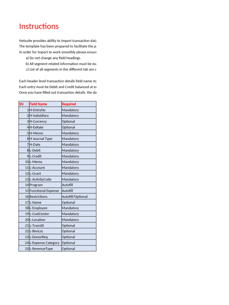 Journal Entry Import Template | PDF | Hiv/Aids | Family Planning