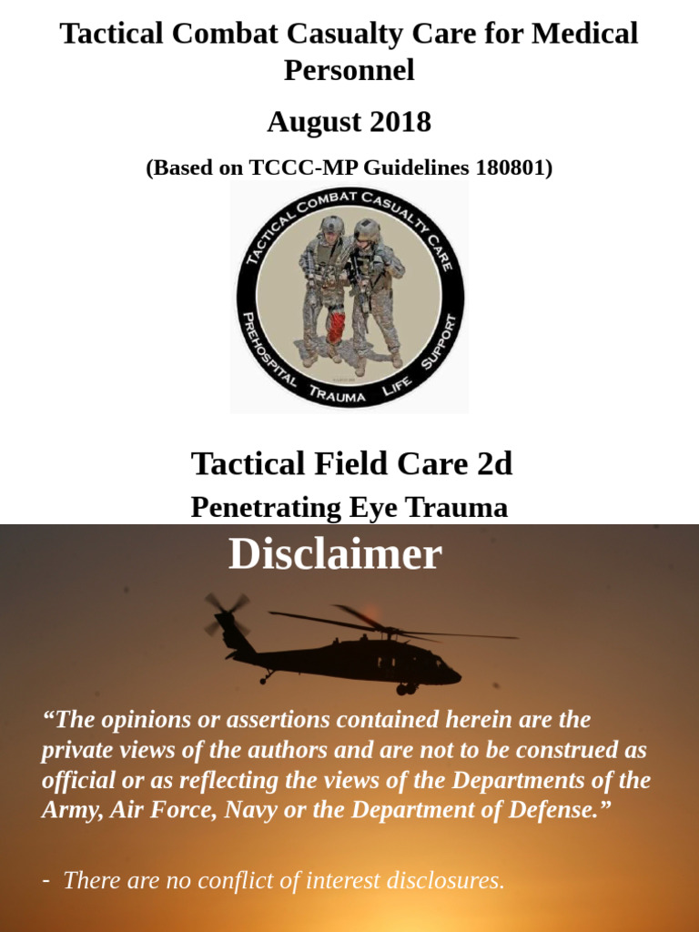 4 TFC 2d Penetrating Eye Trauma | PDF | Bleeding | Medical Specialties