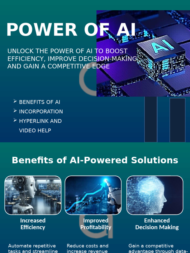 Boost Efficiency with AI Solutions | PDF