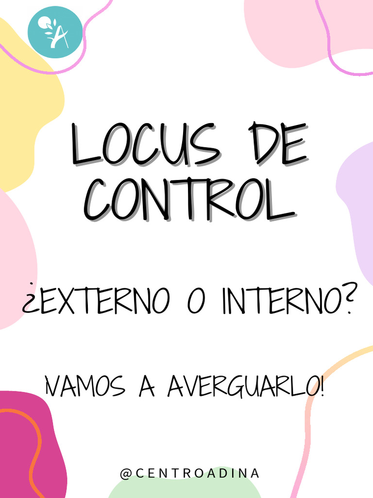 Dosier Locus de Control Centro Adina | PDF | Cognición | Sicología