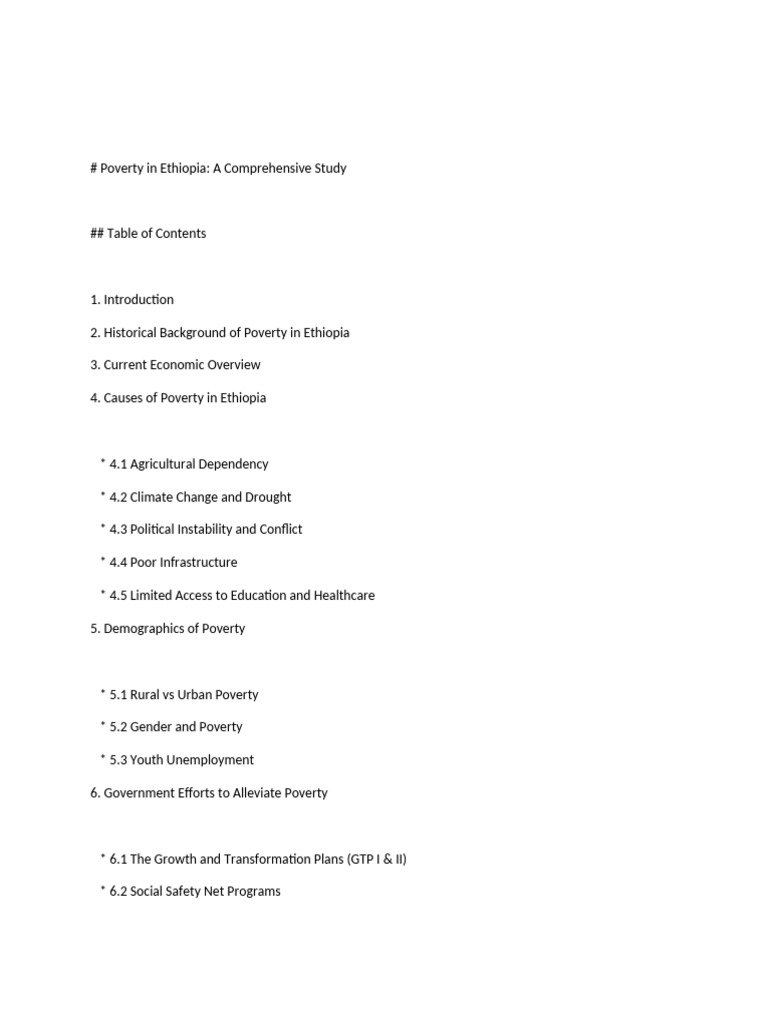 Poverty in Ethi-WPS Office | PDF | Poverty | Poverty & Homelessness