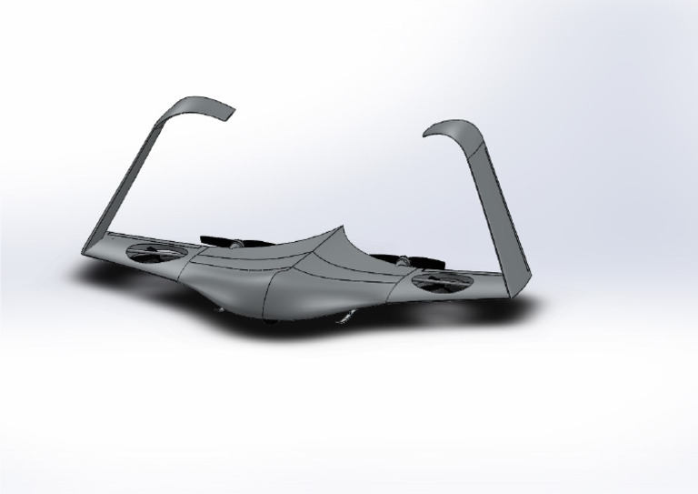 Folding Wing VTOL UAV | PDF