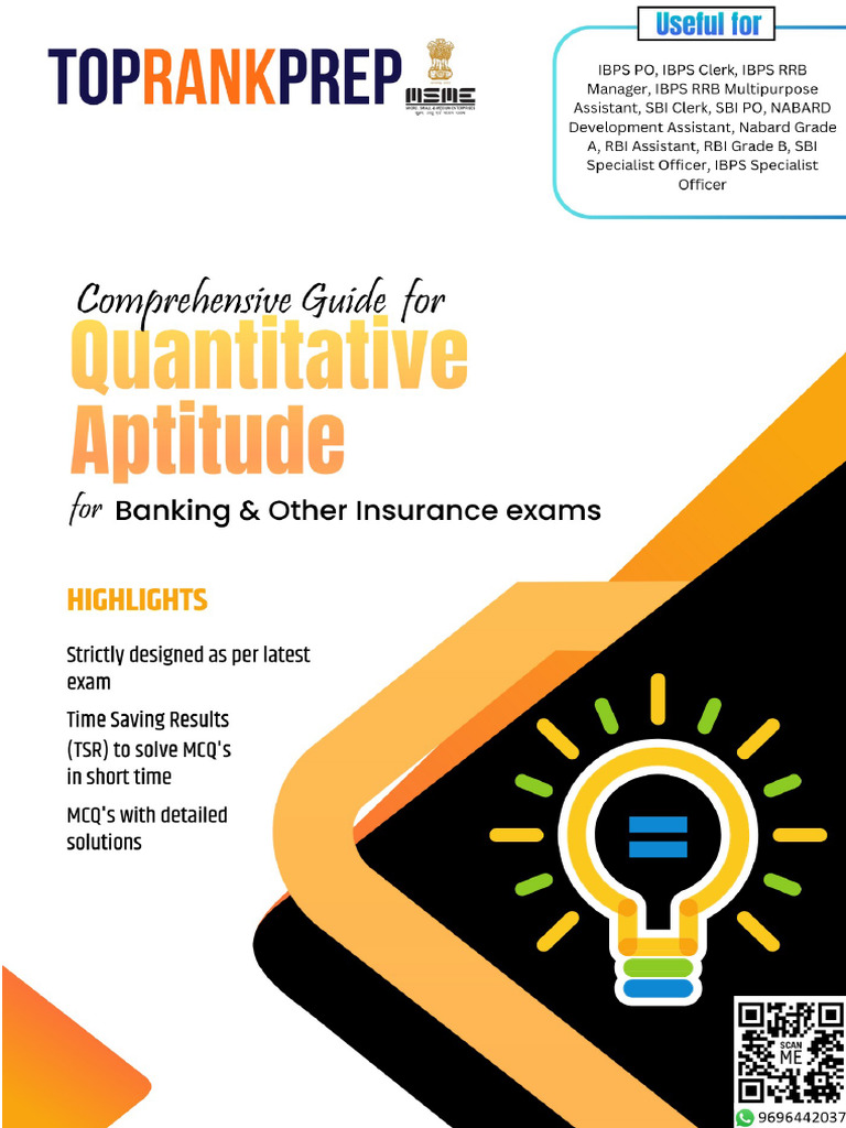 Quantitative Aptitude Sample | PDF | Interest | Compound Interest