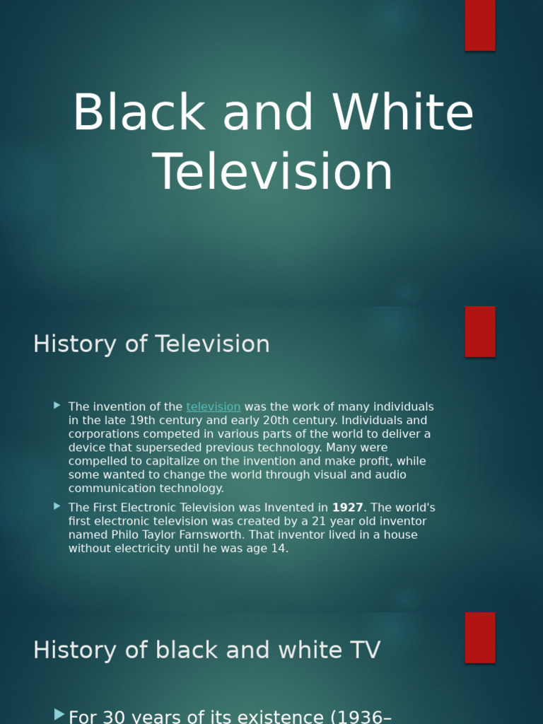 Black and White Television | PDF | Field Effect Transistor | Television