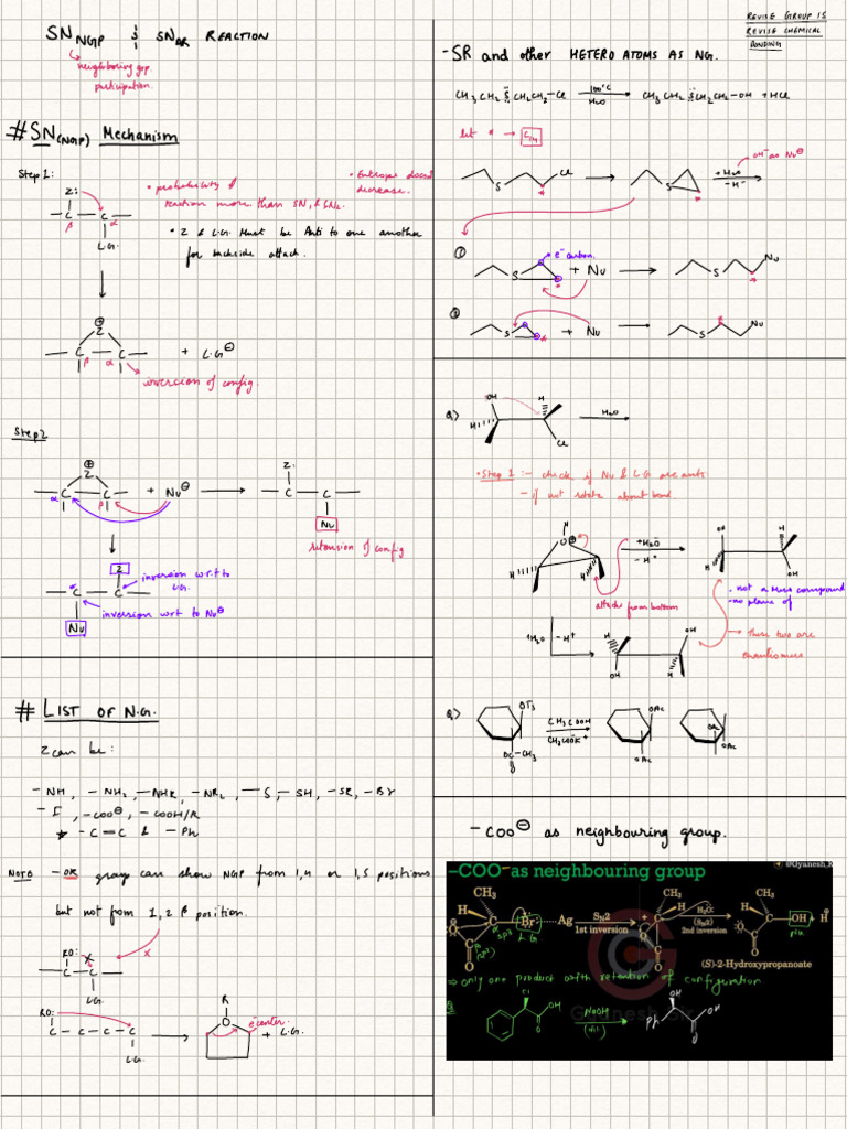 SN (NGP) SN (Ar) SN (TH) | PDF | Chemistry | Chemical Reactions