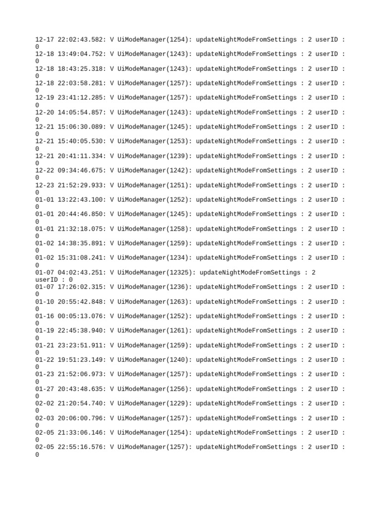 Dark Mode Log1 | PDF