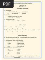 Class 3 Mathematics (Math Mela) Chapter 5 - Fun With Shapes Worksheet ...