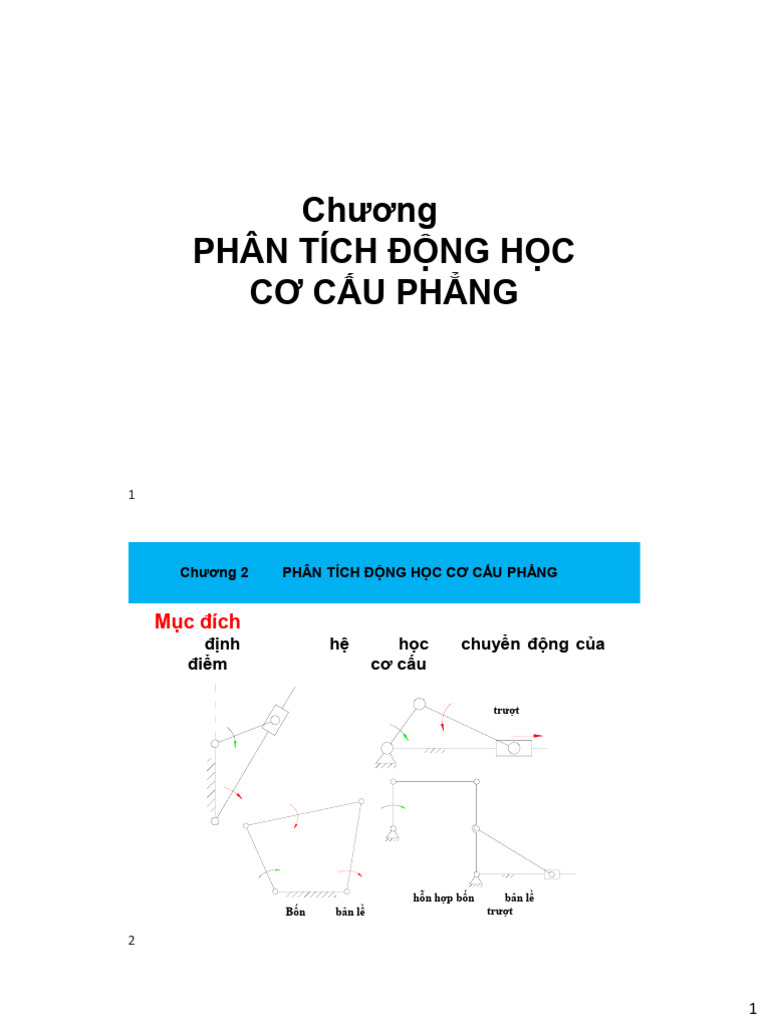 Chuong 3 Phan Tich Dong Hoc Co Cau Phang | PDF