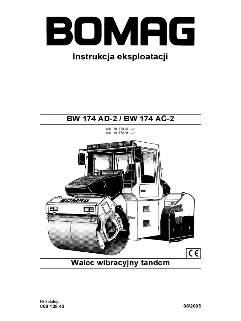 Bomag 174 Ad 174 | PDF