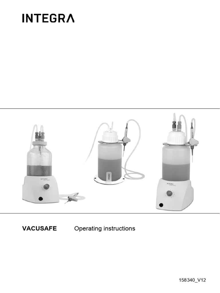 VACUSAFE Operating Instructions V12 | PDF | Electrical Connector ...