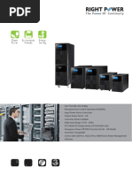 DS-UPS2000 UPS Specifications Overview | PDF