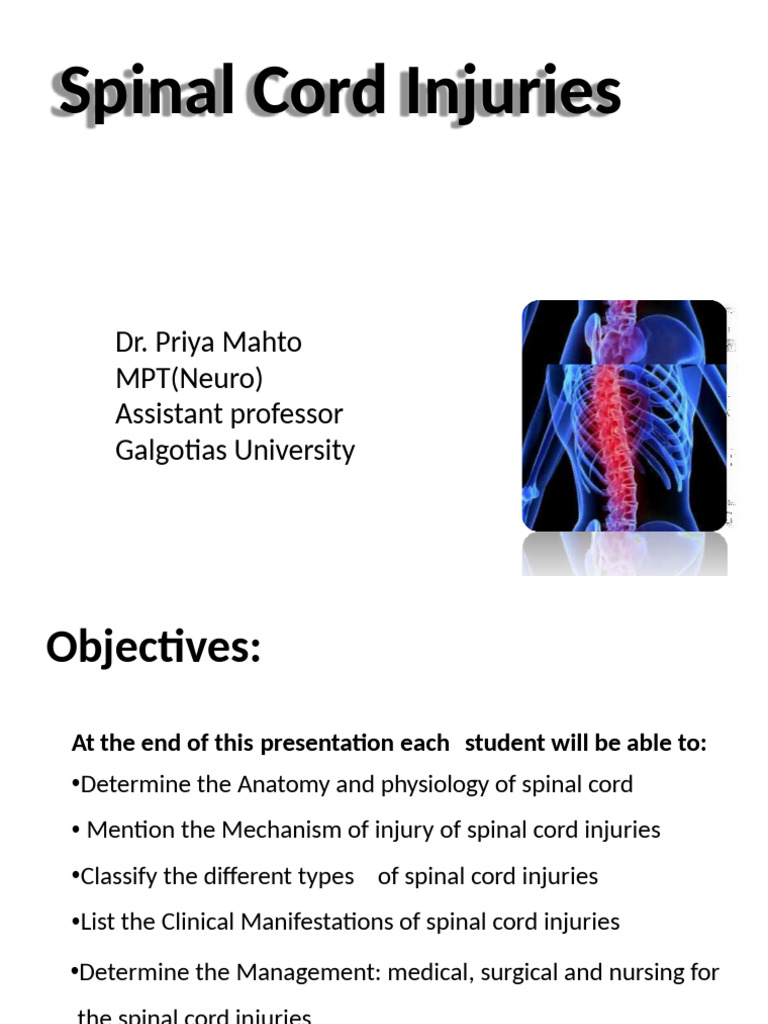 Spinalcordinjuries 150501224204 Conversion Gate02 Converted (1) | PDF | Vertebral Column ...