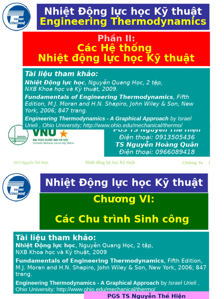 Lecture 6a NDLHKT Gas Power Cycles 2024-2025 | PDF