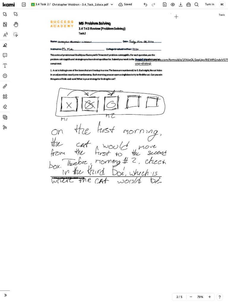 Christopher Waldron - 3.4 - Task - 2 | PDF