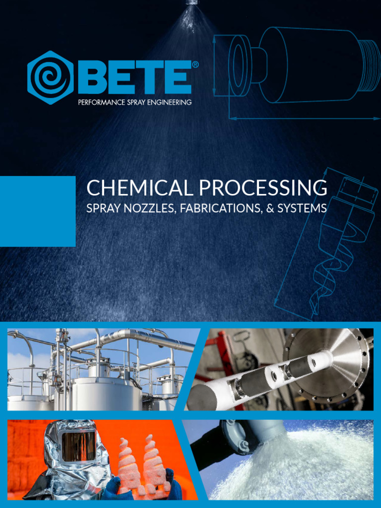 BETE Chemical Processing Brochure 0821 (Spray Nozzle) | PDF | Gases ...