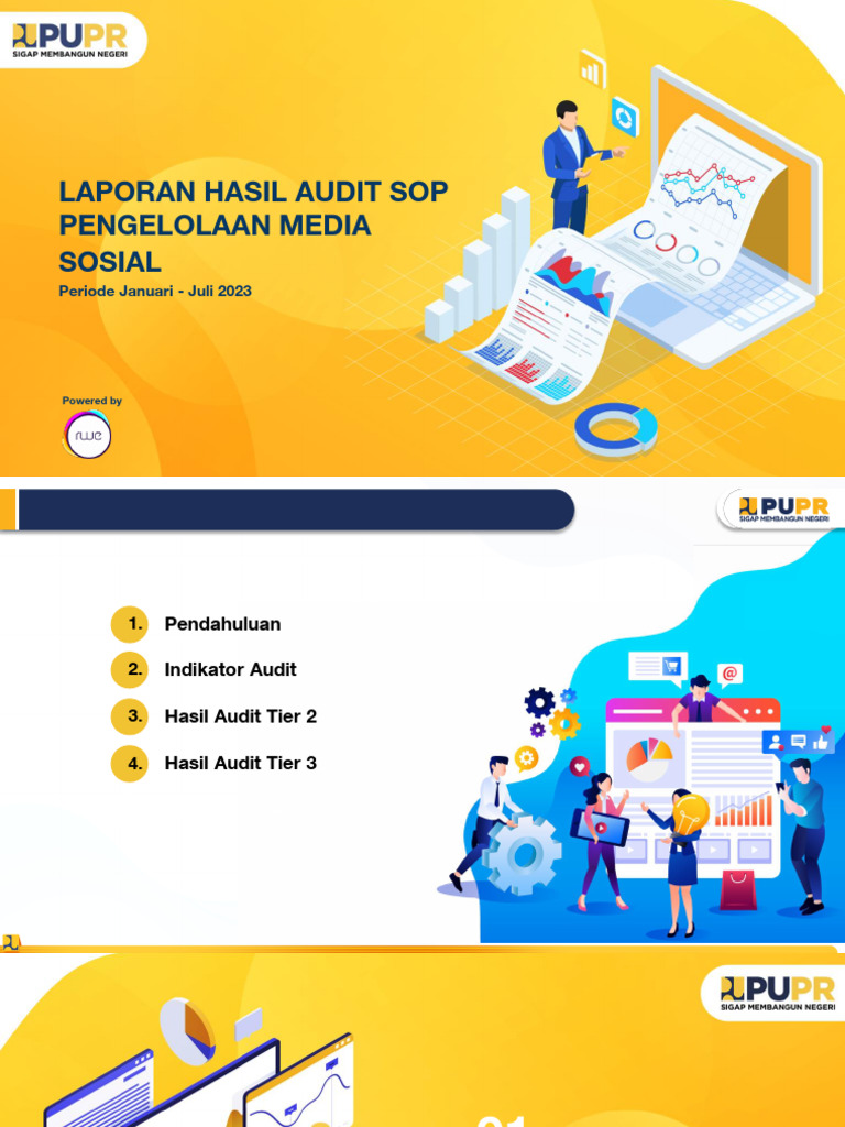[KemenPUPR] Report Audit SOP KemenPUPR Tahun 2023-Birkom | PDF