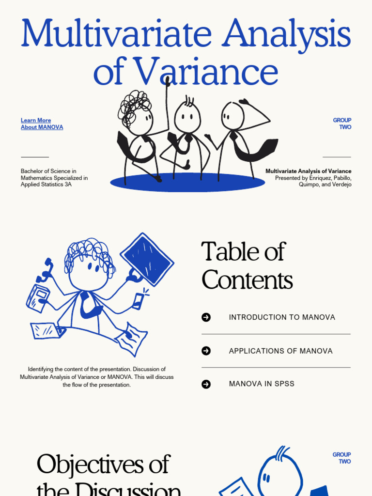 Multivariate Analysis of Variance | PDF | Analysis Of Variance | Dependent And Independent Variables