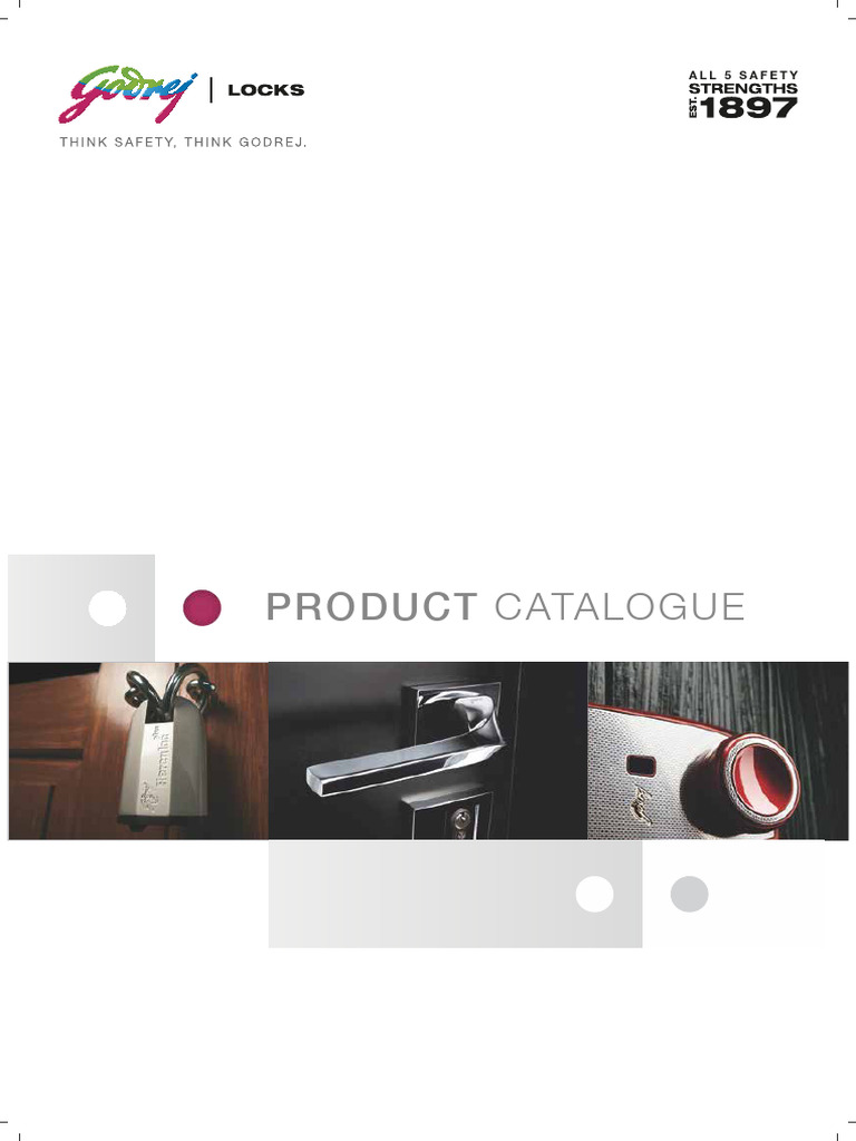 Godrej Locks Product Catalogue 2025 | PDF | Physical Security