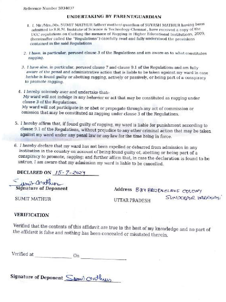 Adobe Scan 15 Jul 2024 - Compressed | PDF | Affidavit