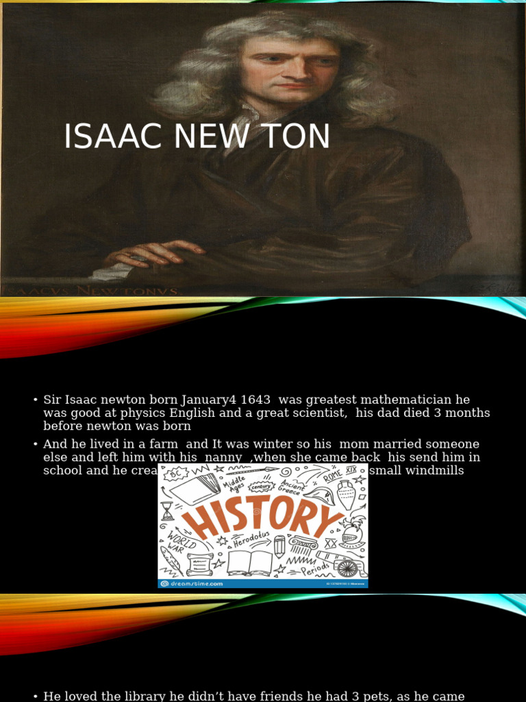 Isaac Newton: Life and Discoveries | PDF