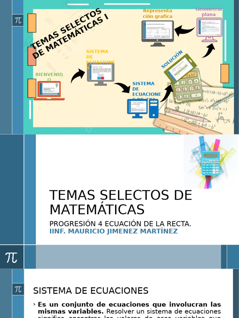 Temas Selectos de Matemáticas I | PDF