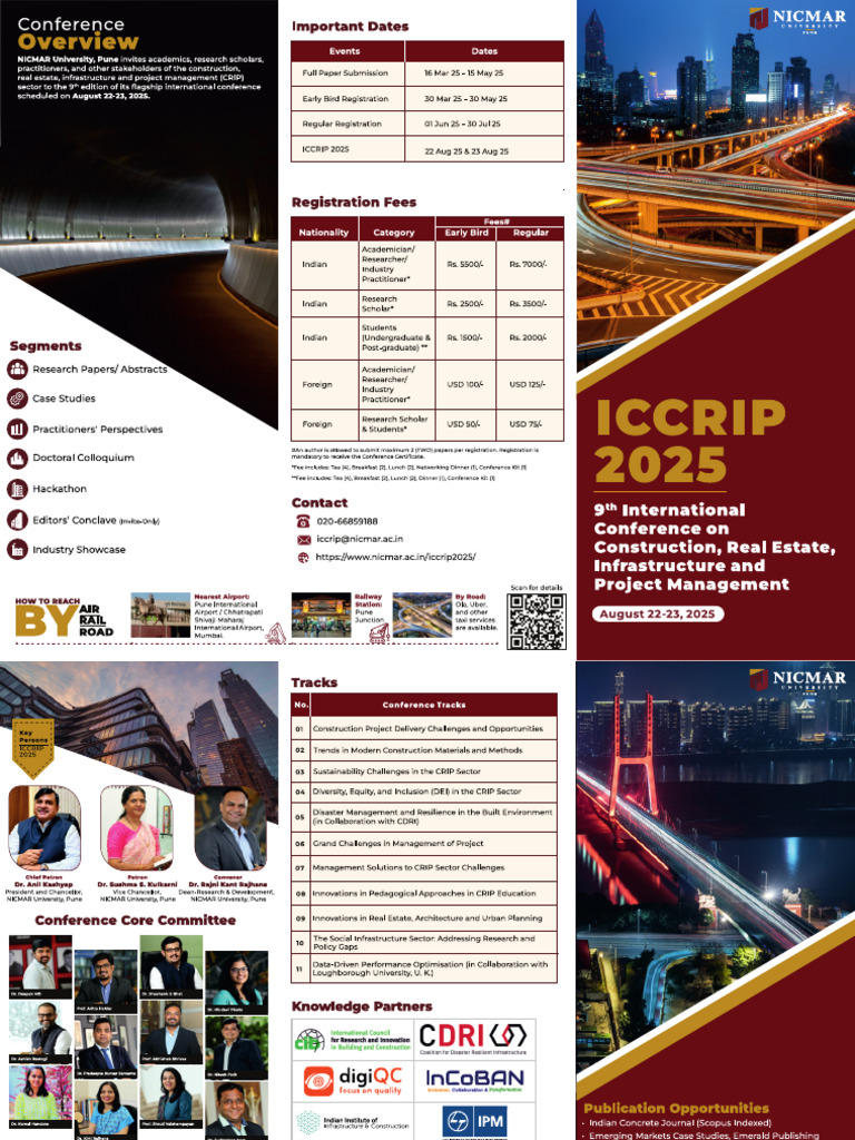 ICCRIP 2025 Brochure | PDF