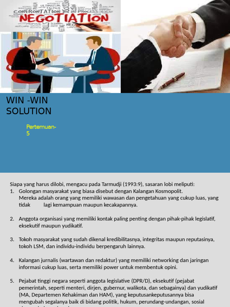 Win Win Solution | PDF