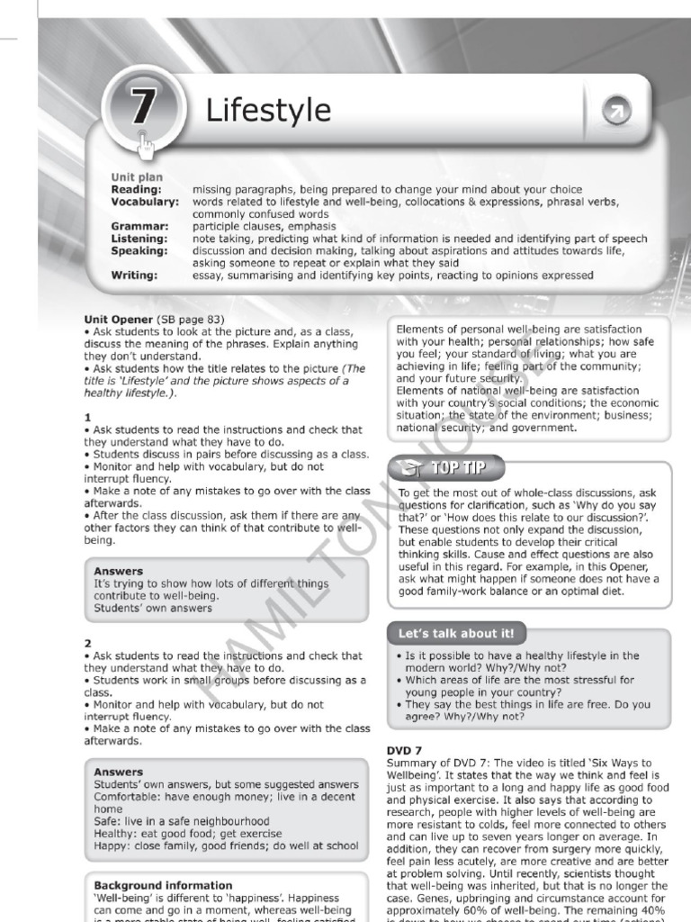English Journey 10 Teacher - U7 | PDF