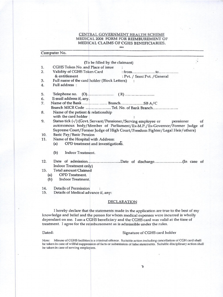Medical Form 0001 Pdf