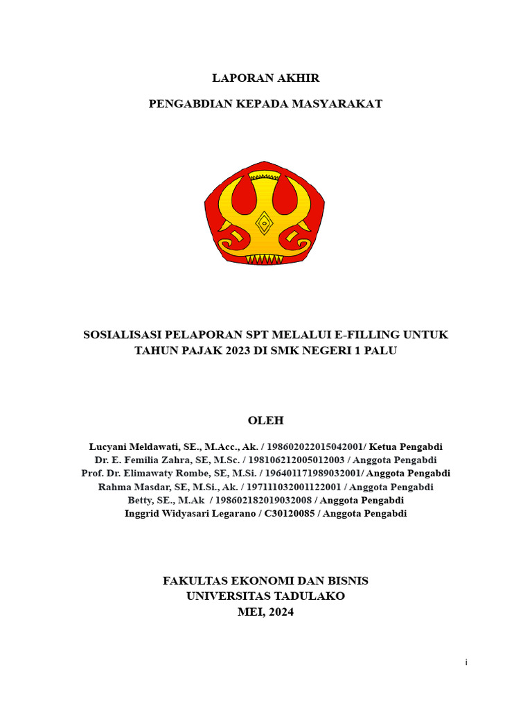 Luaran Lucyani Meldawati SE MAcc Program Pengabdian Mandiri 28-05-2024 ...