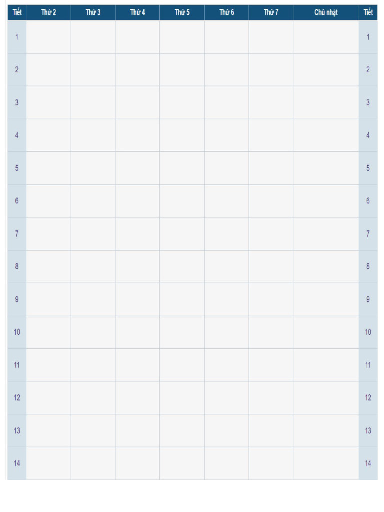 Mẫu TKB HUFLIT | PDF