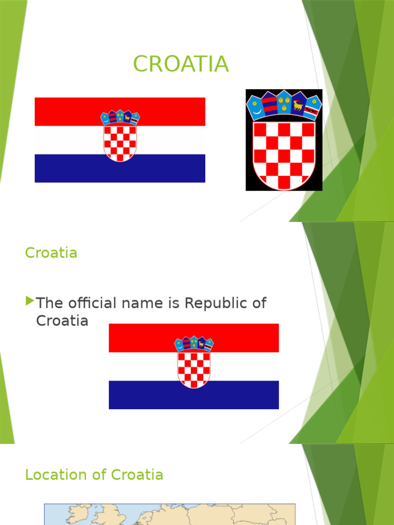 Overview of Croatia's Geography and Structure | PDF