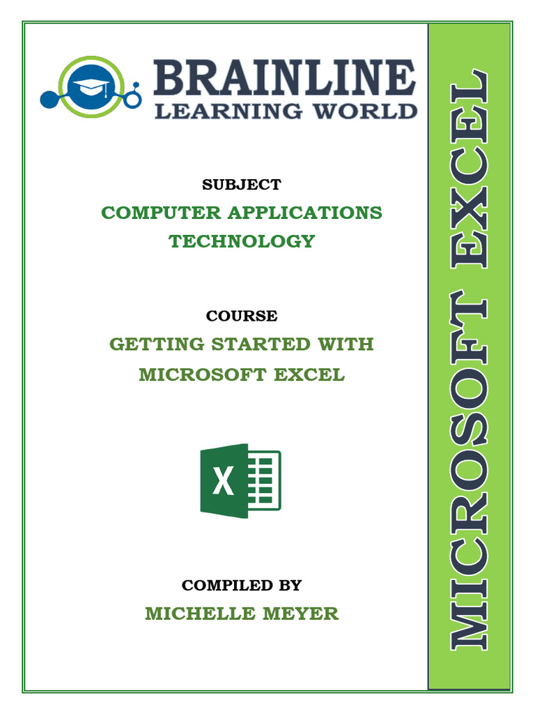 Getting Started With Microsoft Excel - 065017 | PDF | Microsoft Excel | Spreadsheet