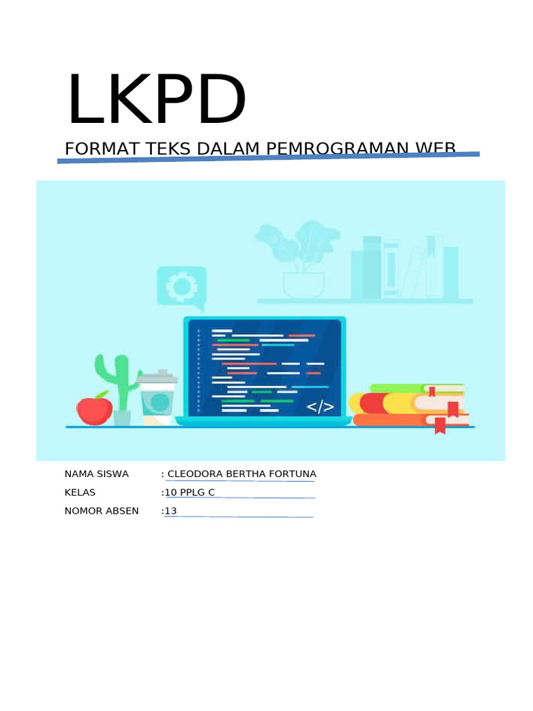Invoice HTML untuk Pemrograman Web | PDF